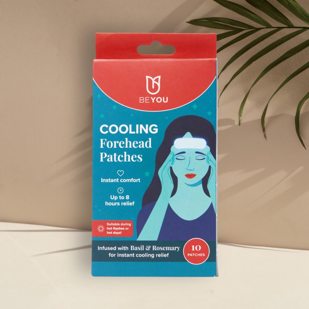 BeYou Cooling Forehead Patches - MenoMe®