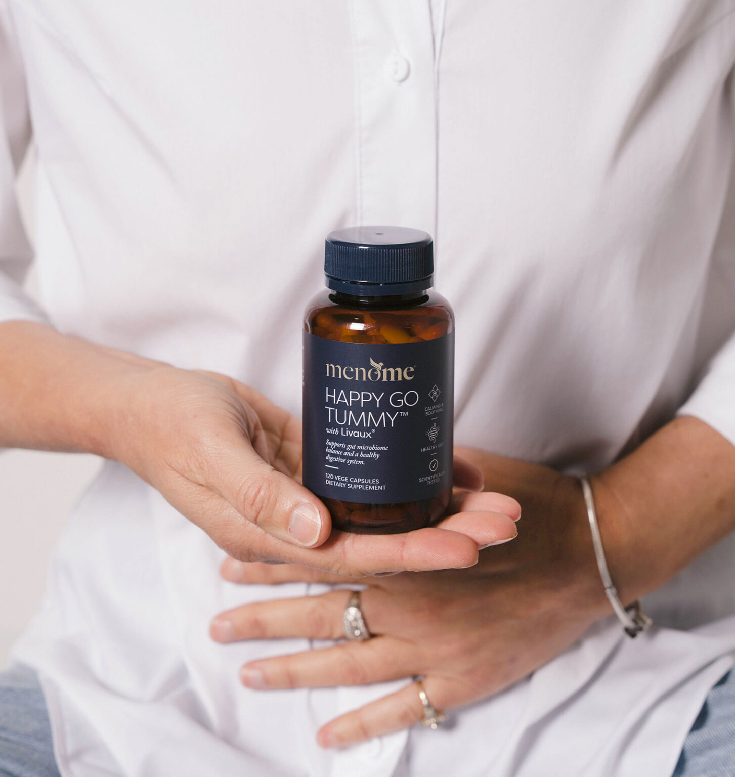 Happy Go Tummy® (with Livaux®) for digestive support - MenoMe®